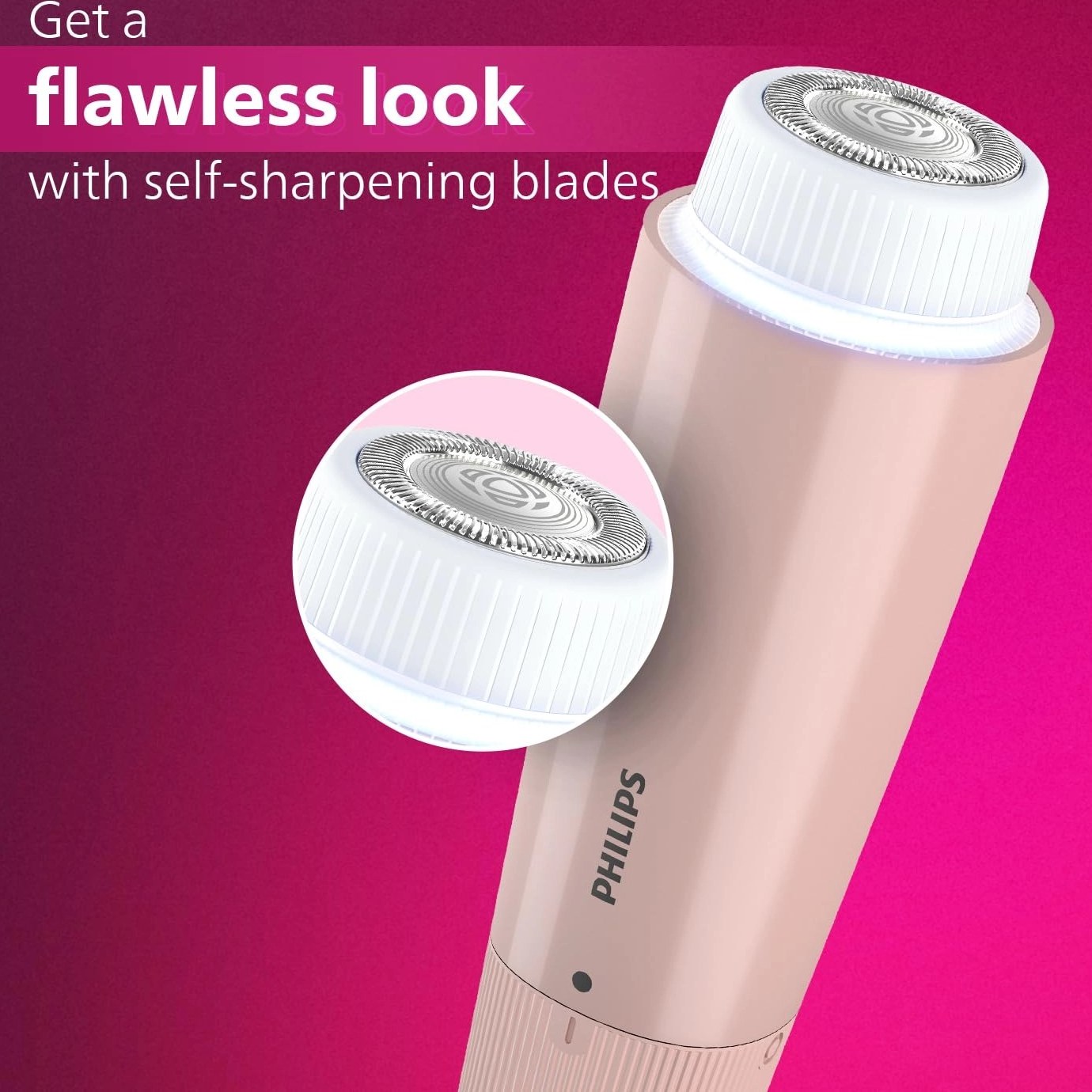 مشخصات، قیمت و خرید ماشین اصلاح موی صورت بانوان فیلیپس مدل BRR454