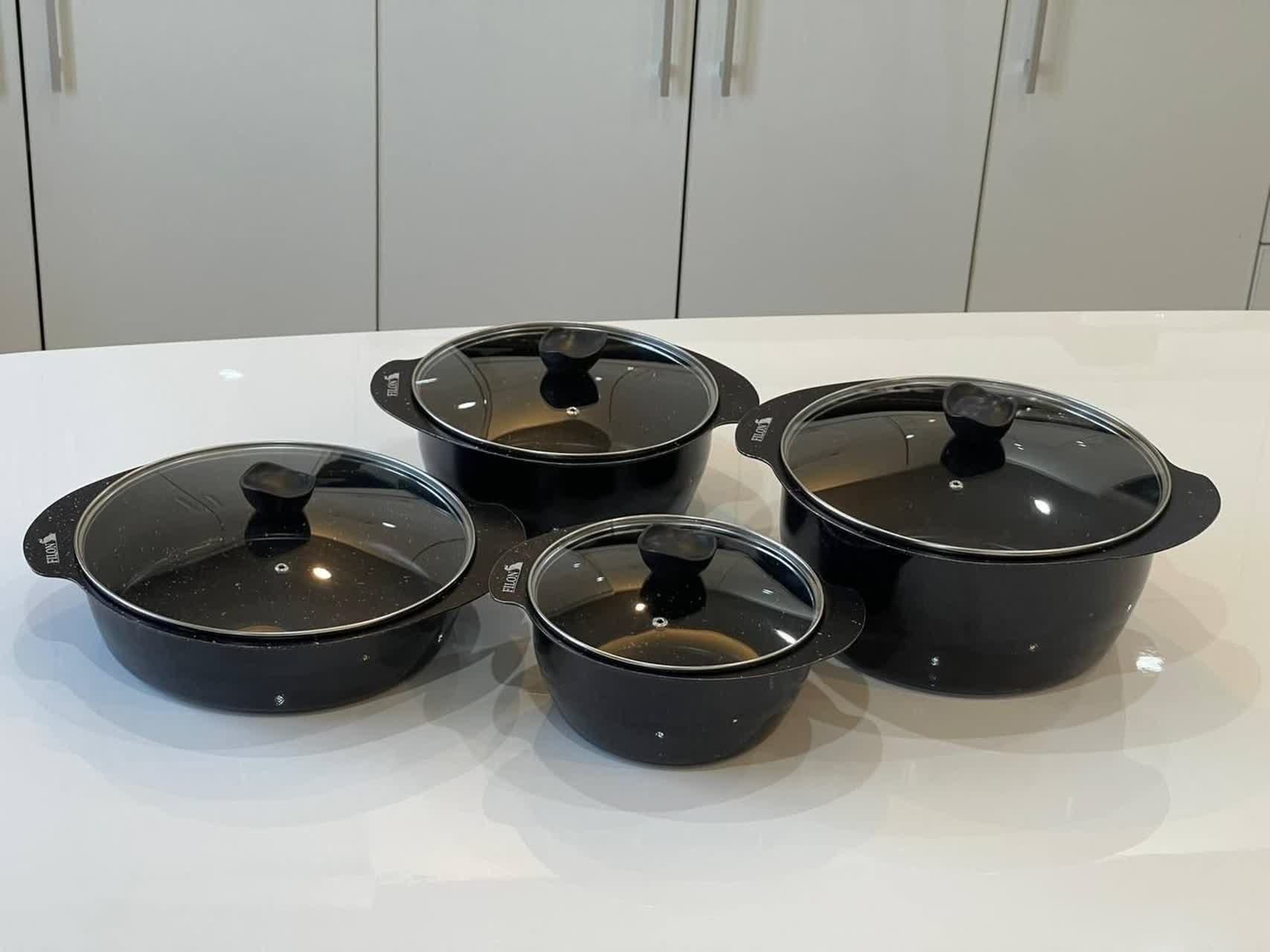 سرویس قابلمه 8 پارچه دسته پروانه فیلون filon – فروشگاه کلاسیک هوم